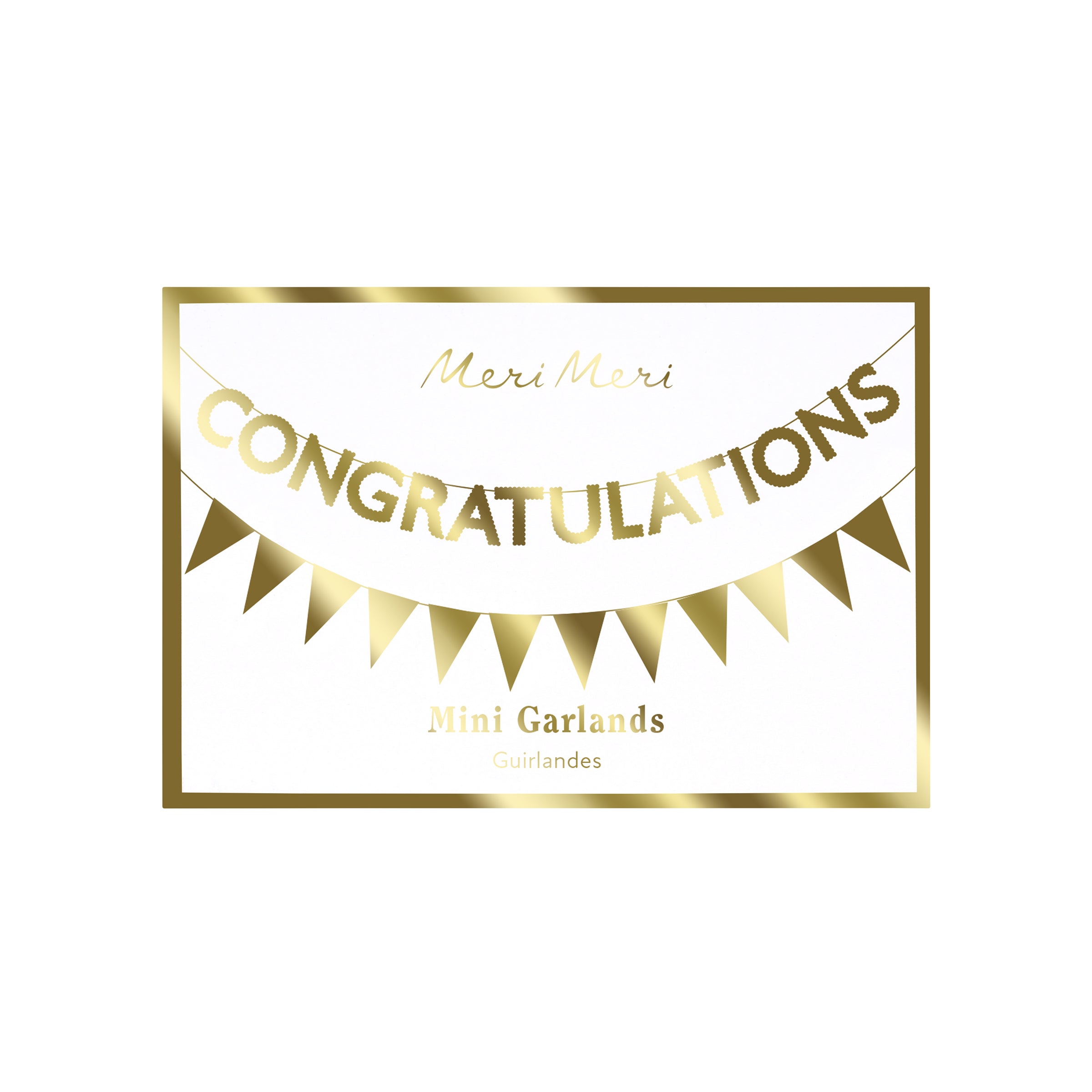 Congratulations Mini Matchbox Garland Set - Univer décoration